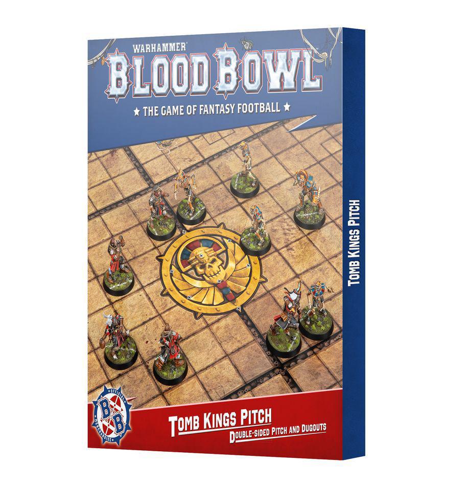 Tomb Kings Pitch: Double-sided Pitch and Dugouts Set – Champion Card ...